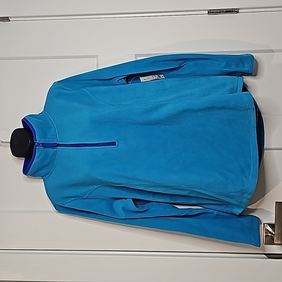 made for life | Tops | Nwt Made For Life Blue Fleece Half Zip Pullover ...